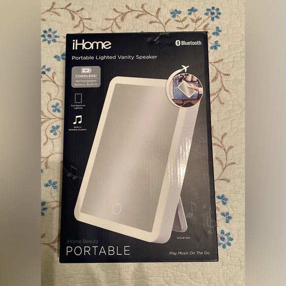 iHome | Other | New In Box Iphone Lighted Mirror W Wireless Speaker ...